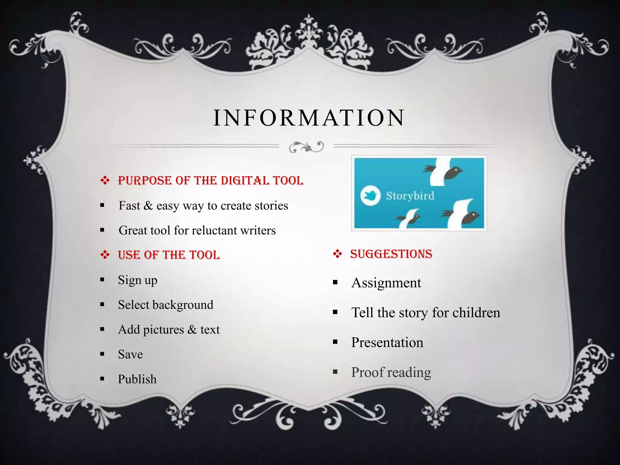 Storybird | PPTX | Technology & Computing