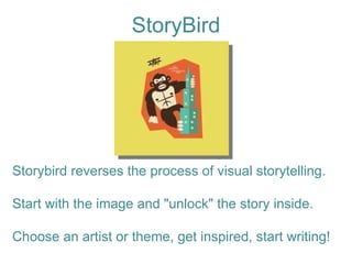 Creating Collaborative storytelling with Storybird | PPT