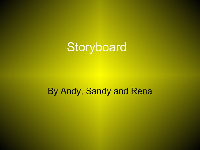 Chocolate Storyboard | PPT