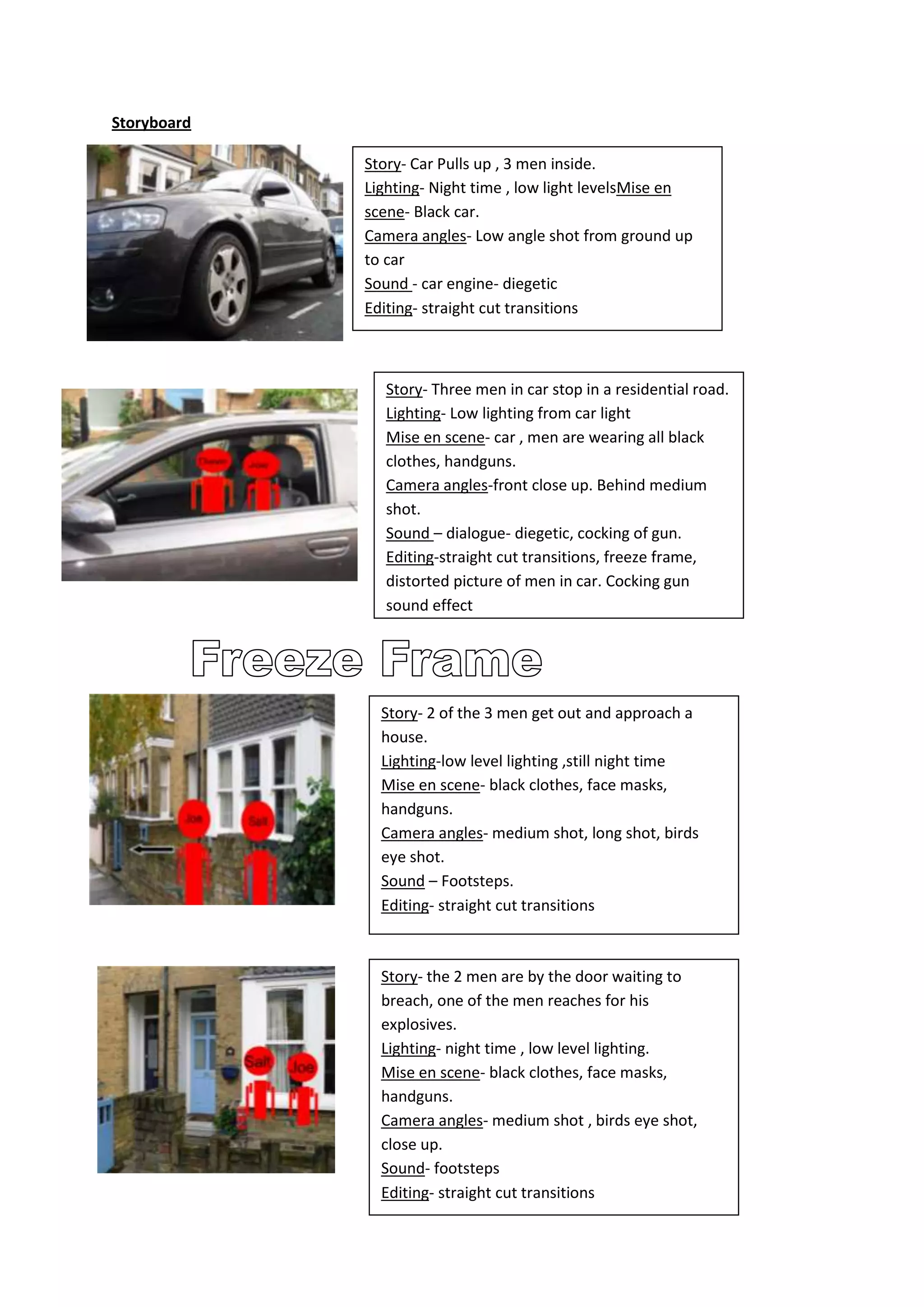 First Storyboard Draft | DOCX