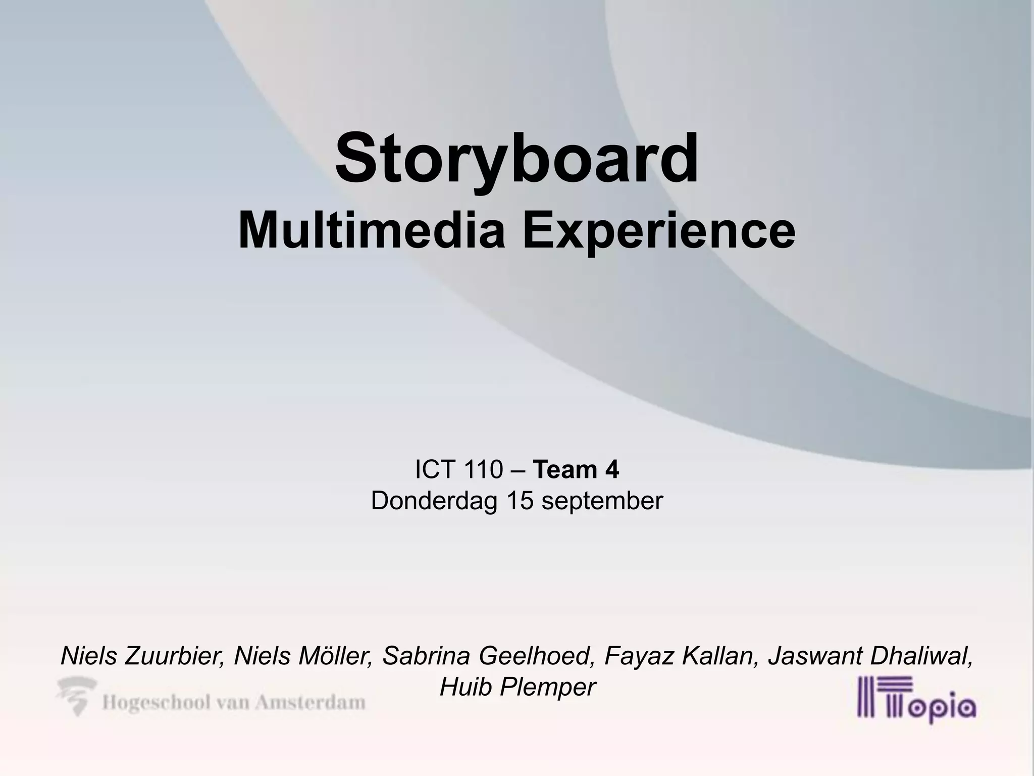 Storyboard - Blok 1 | PDF