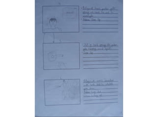 Short Horror Film Storyboard | PPTX