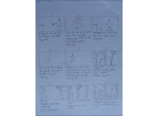 Short Horror Film Storyboard | PPTX