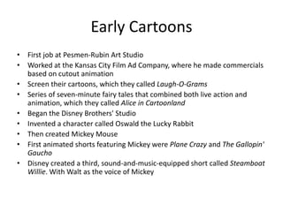 Walt Disney Storyboard | PPTX