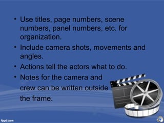 Storyboarding | PPT | Screenwriting | Content Production