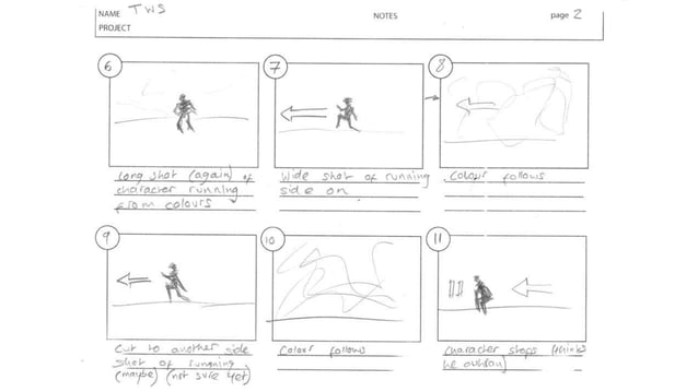 Music Video Storyboard | PPTX