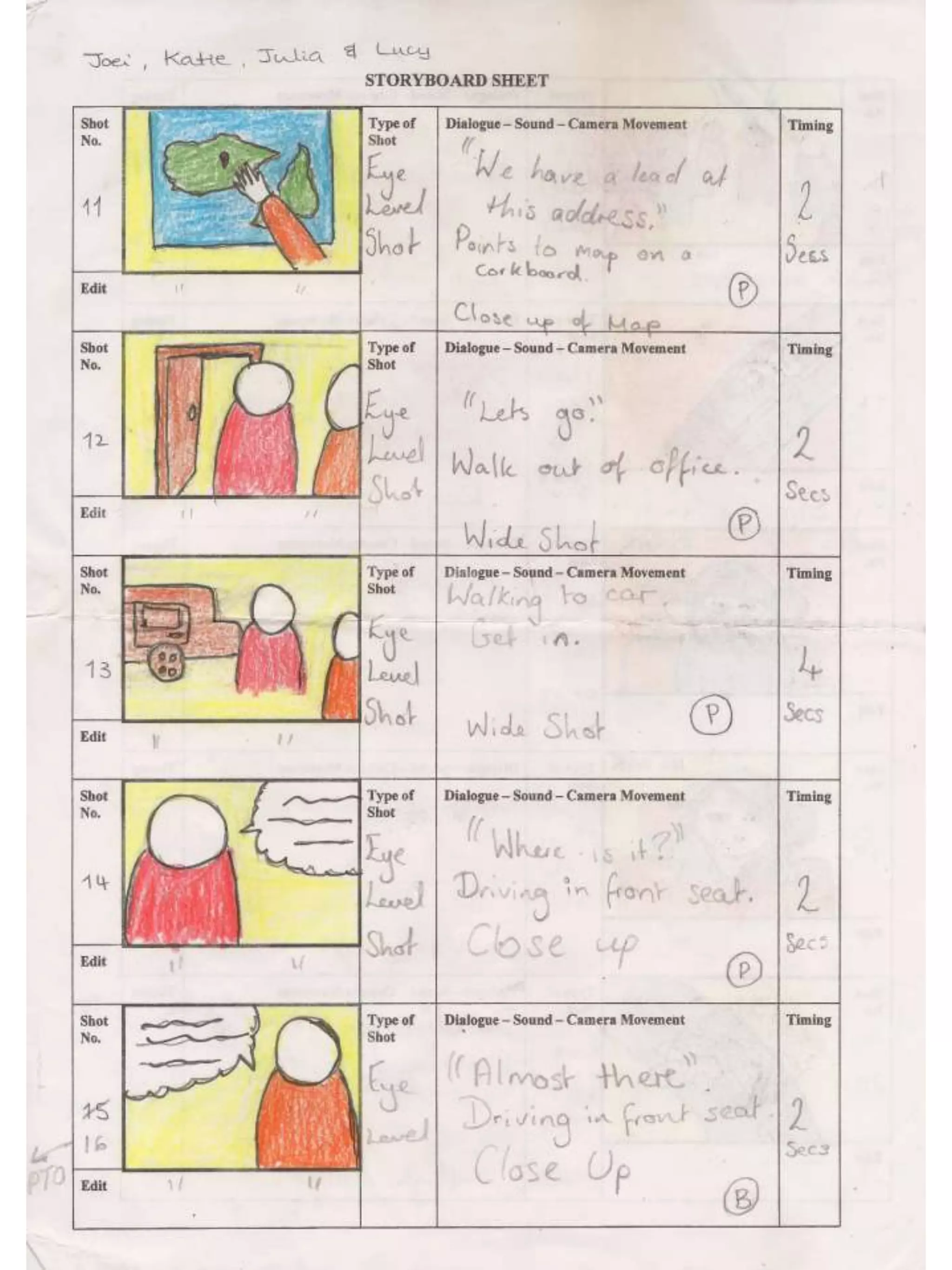 Storyboard 12a1 One Step Ahead | PPTX