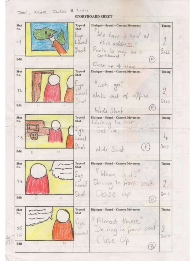 Storyboard 12a1 One Step Ahead | PPTX