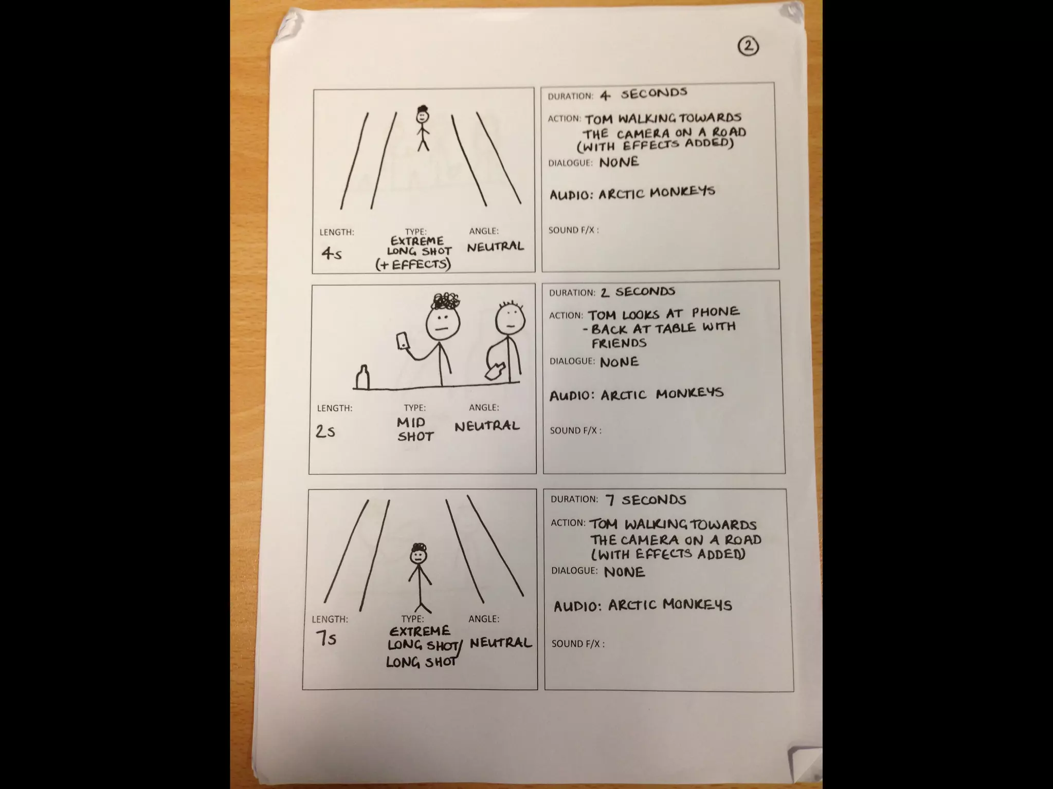 Music Video Storyboard | PPT