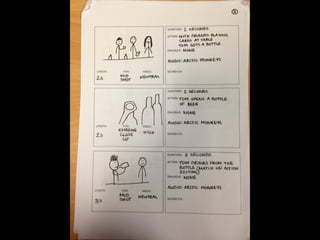 Music Video Storyboard | PPT