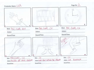 Lua Storyboard | PPTX