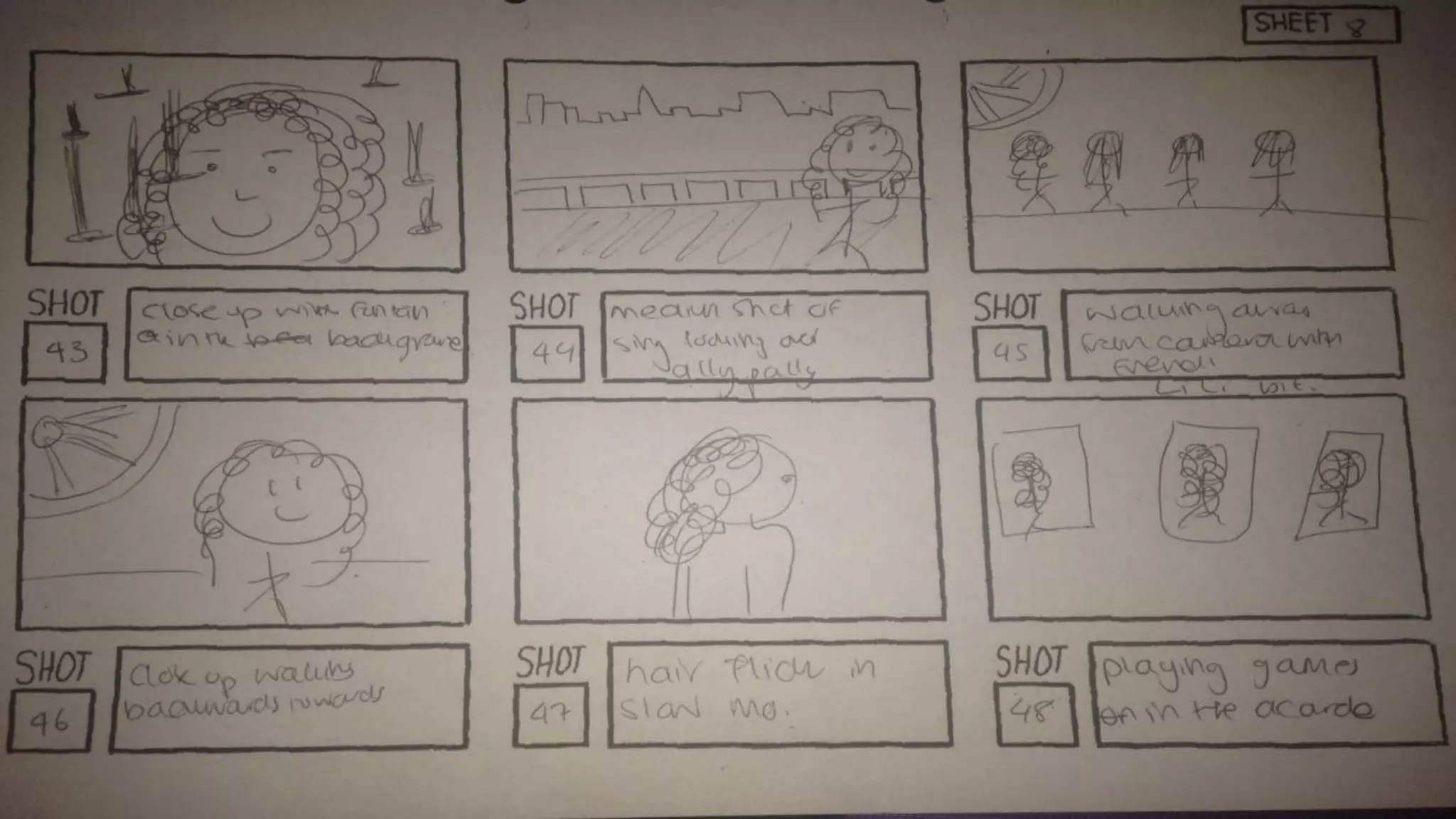 Storyboard for Music Video | PPTX