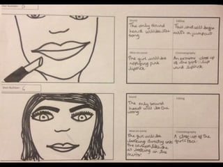 Music Video Storyboard | PPTX