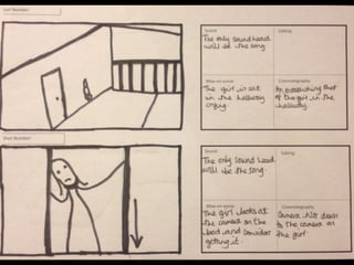 Music Video Storyboard | PPT