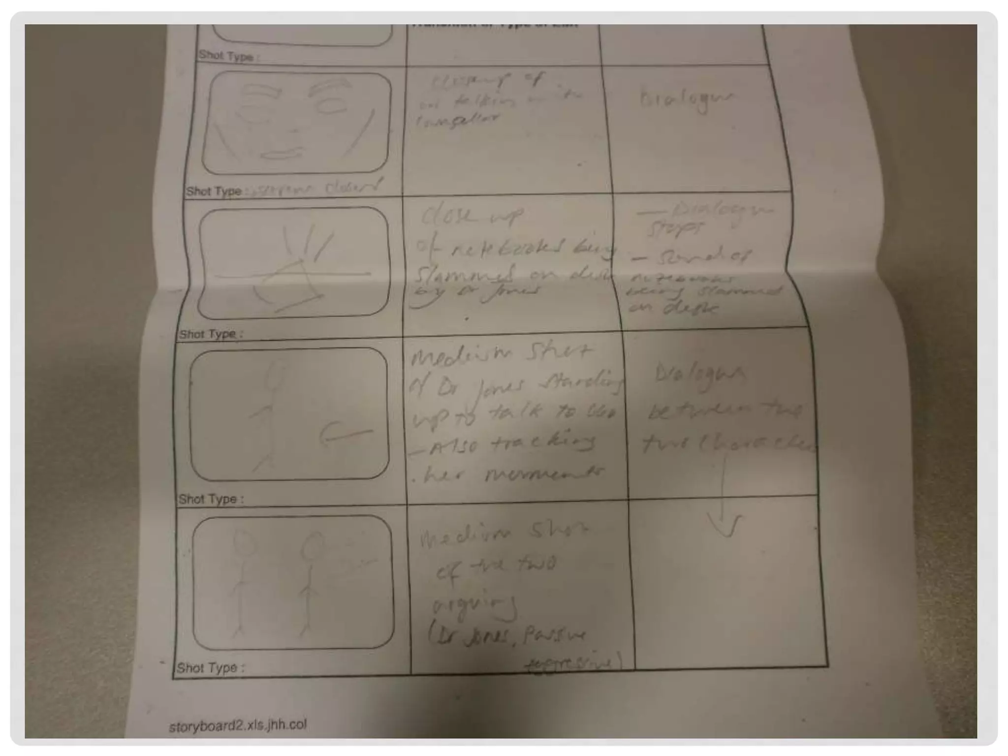 Script Construction - Storyboard | PPT