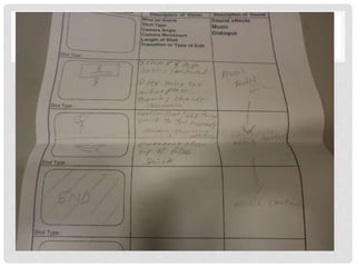 Script Construction - Storyboard | PPT