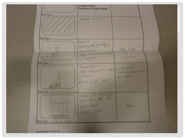 Script Construction - Storyboard | PPT