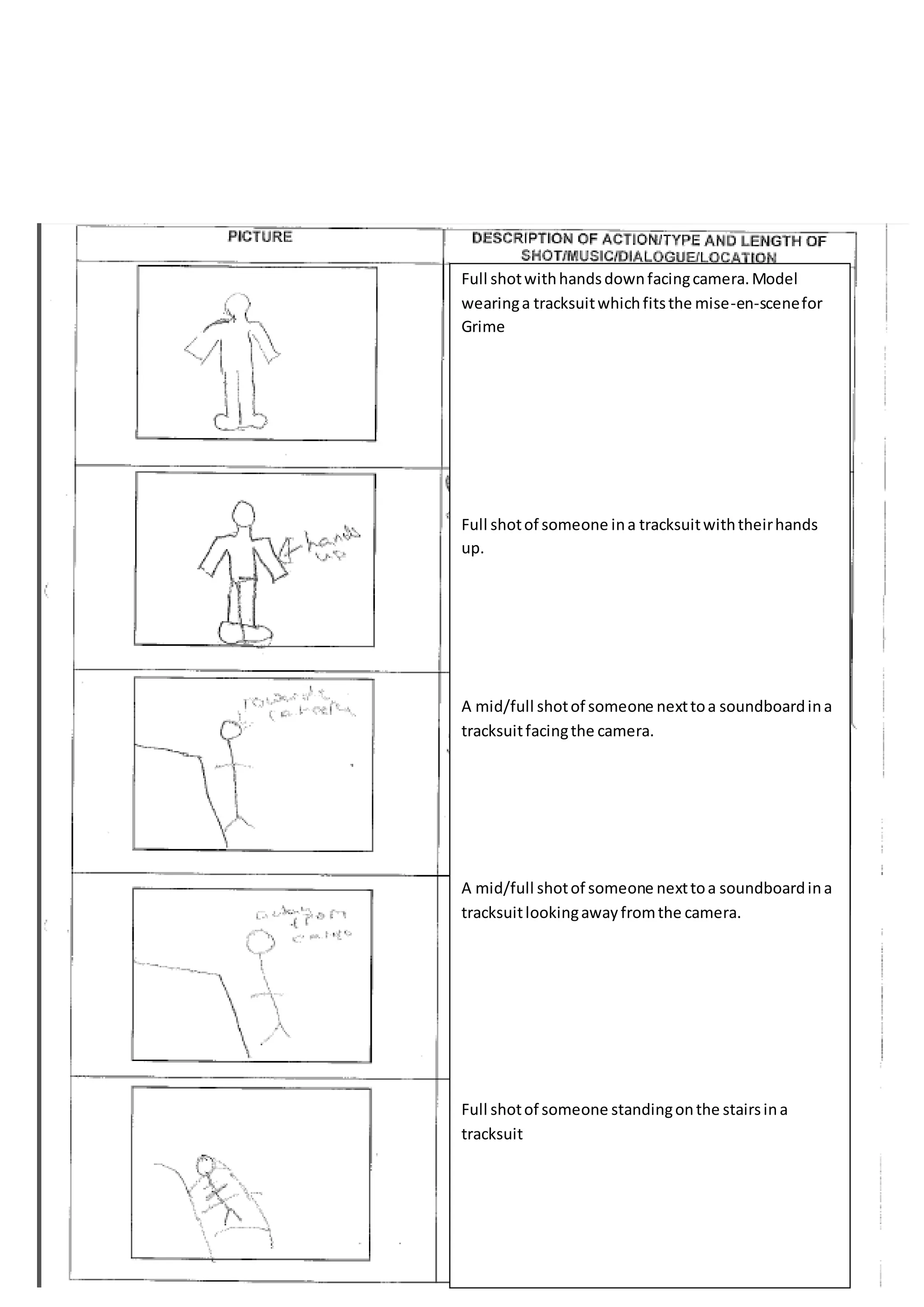 Storyboard | DOCX | Women\'s Outerwear | Women\'s Clothing