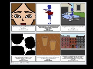 Storyboard - Hell on Heels | PPTX