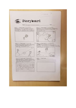 Storyboard | DOCX | Computer Animation | Computer Software and Applications