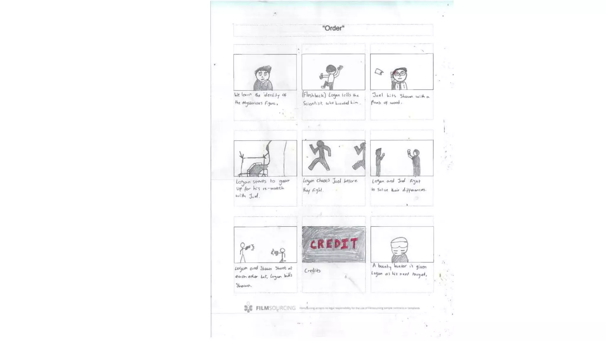 Order - storyboard | PPT