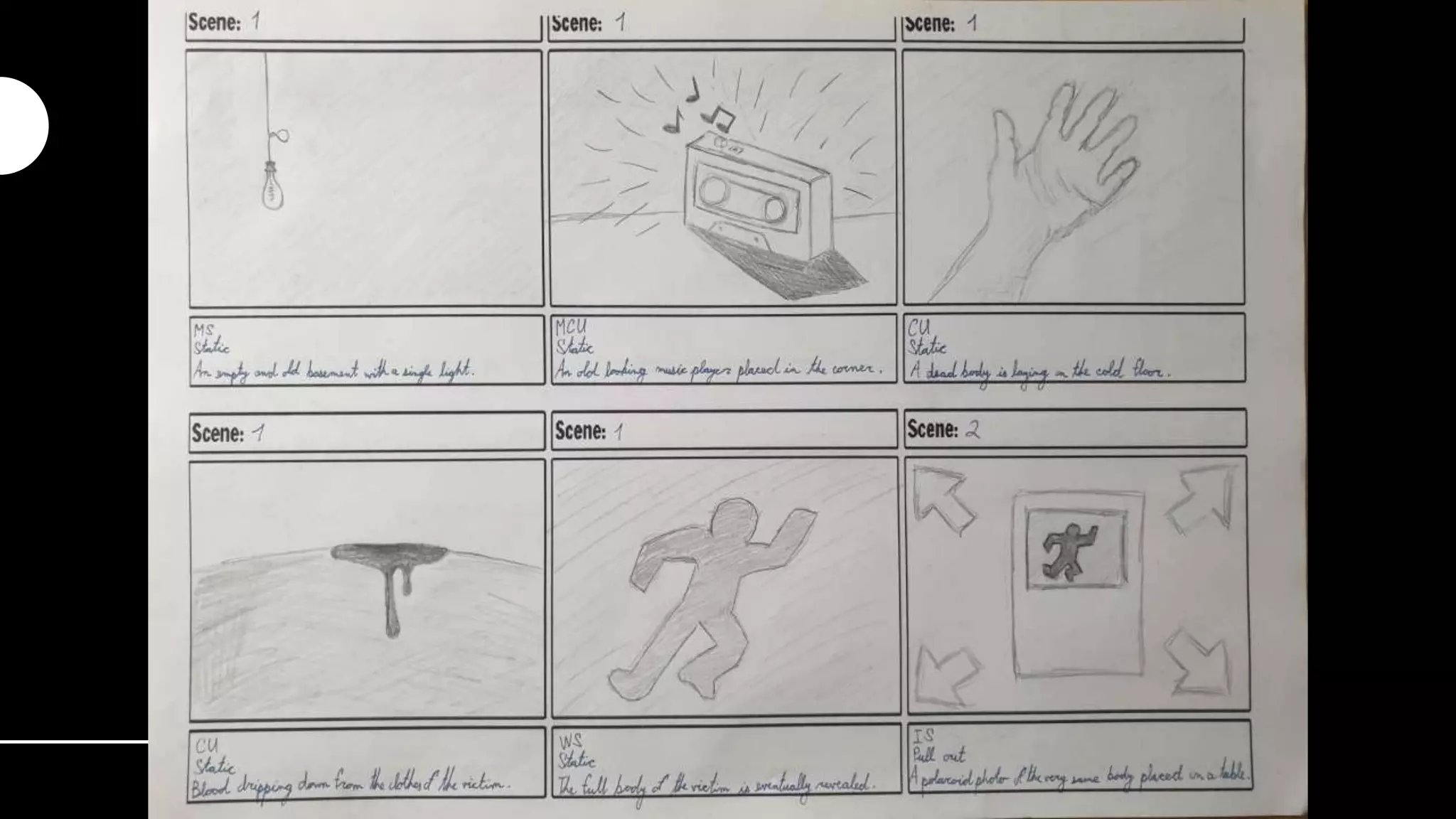 Opening sequence - Storyboard | PPTX