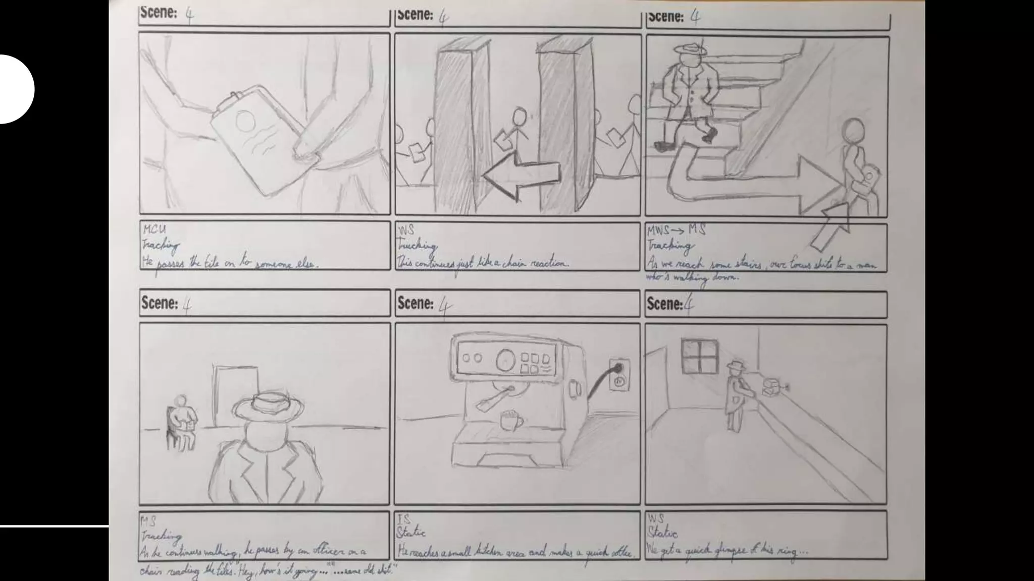 Opening sequence - Storyboard | PPTX