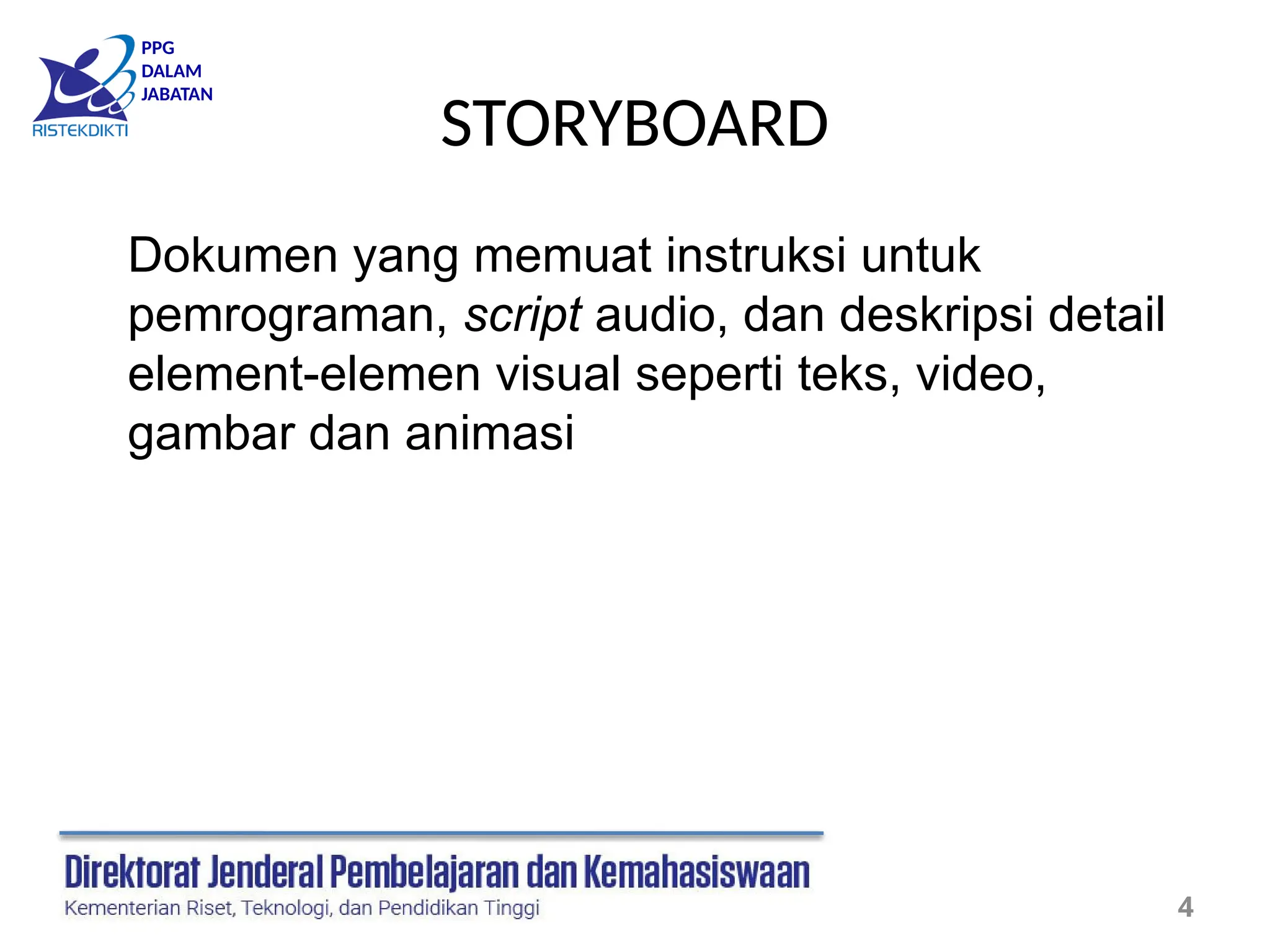 Storyboard - Desain Multimedia Interaktif | PPT