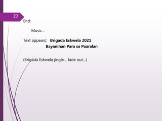 Storyboard-Brigada-Eskwela-2021-FINAL.pptx | Gardening | Home & Garden