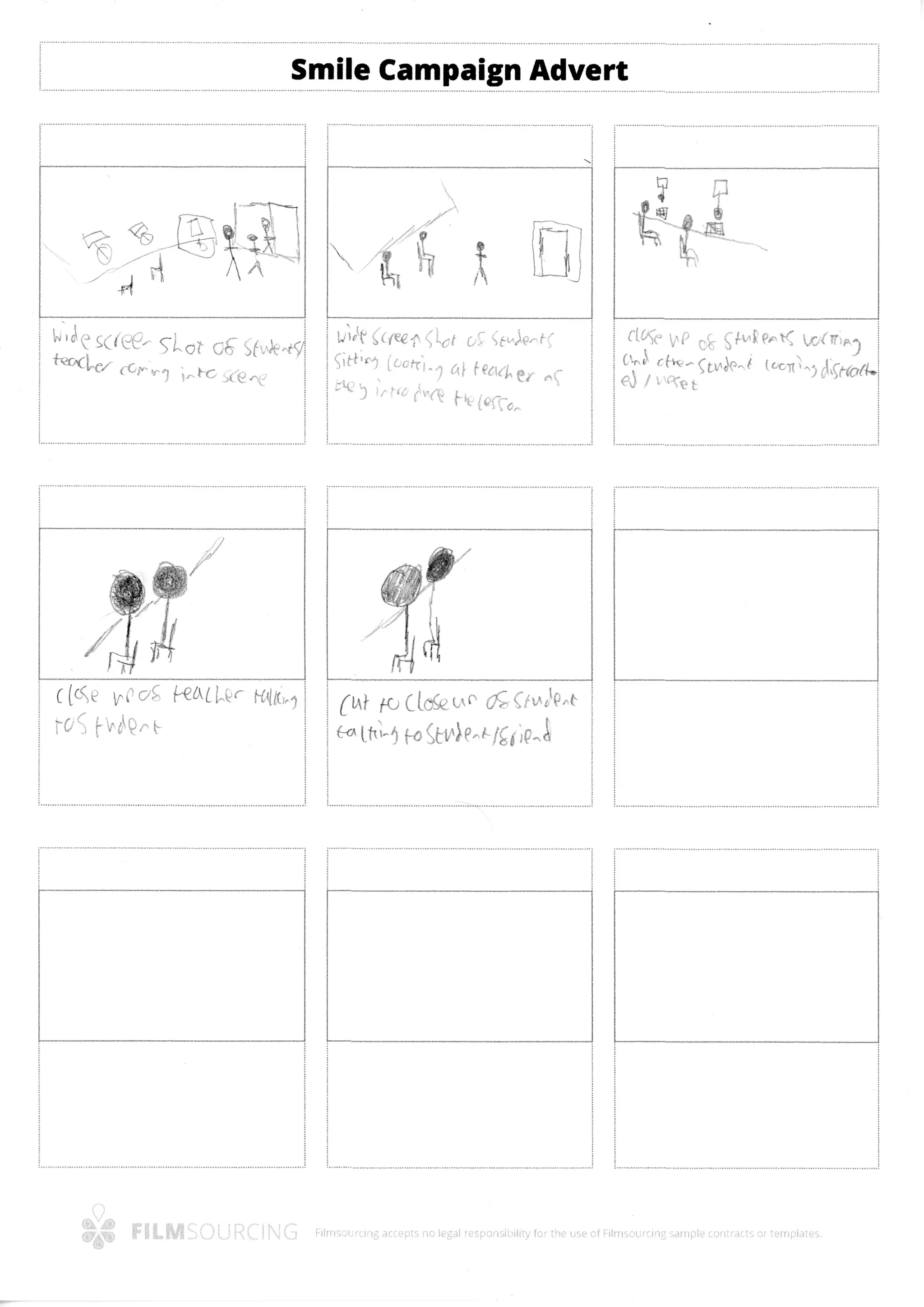 Smile Campaign Storyboard | PDF