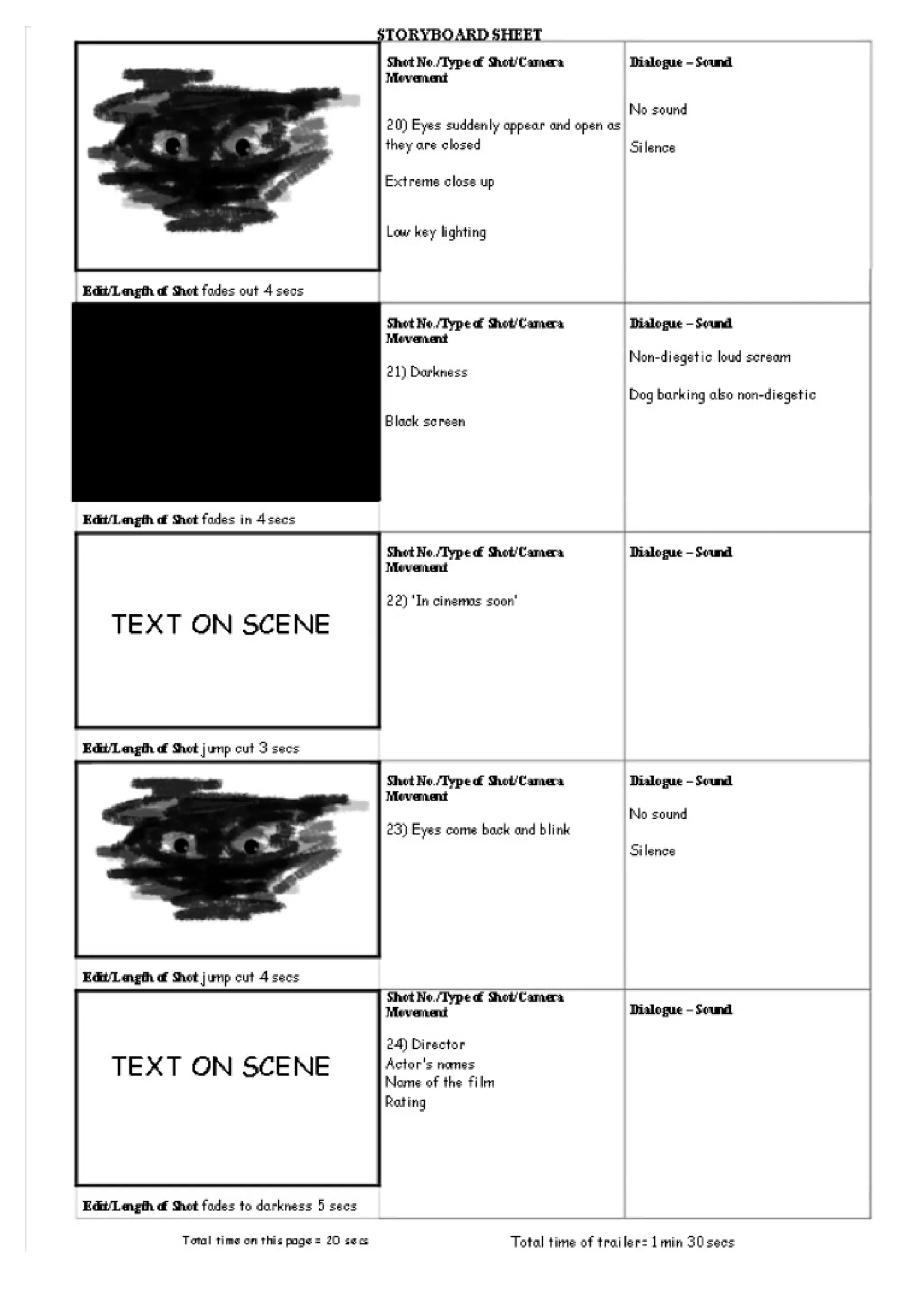 Storyboard 3rd draft | DOC