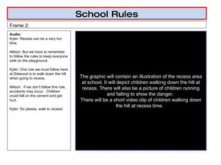 Storyboard 4 - School Rules | PPT
