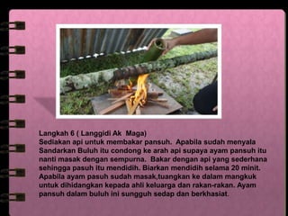 Story board ayam pansuh | PPT