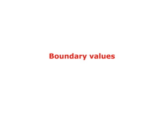 Storyboard boundary value_analysis | PPTX