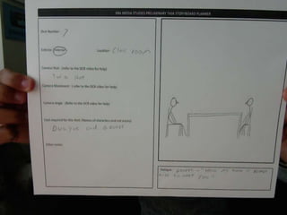 Story Board Challenge | PPTX