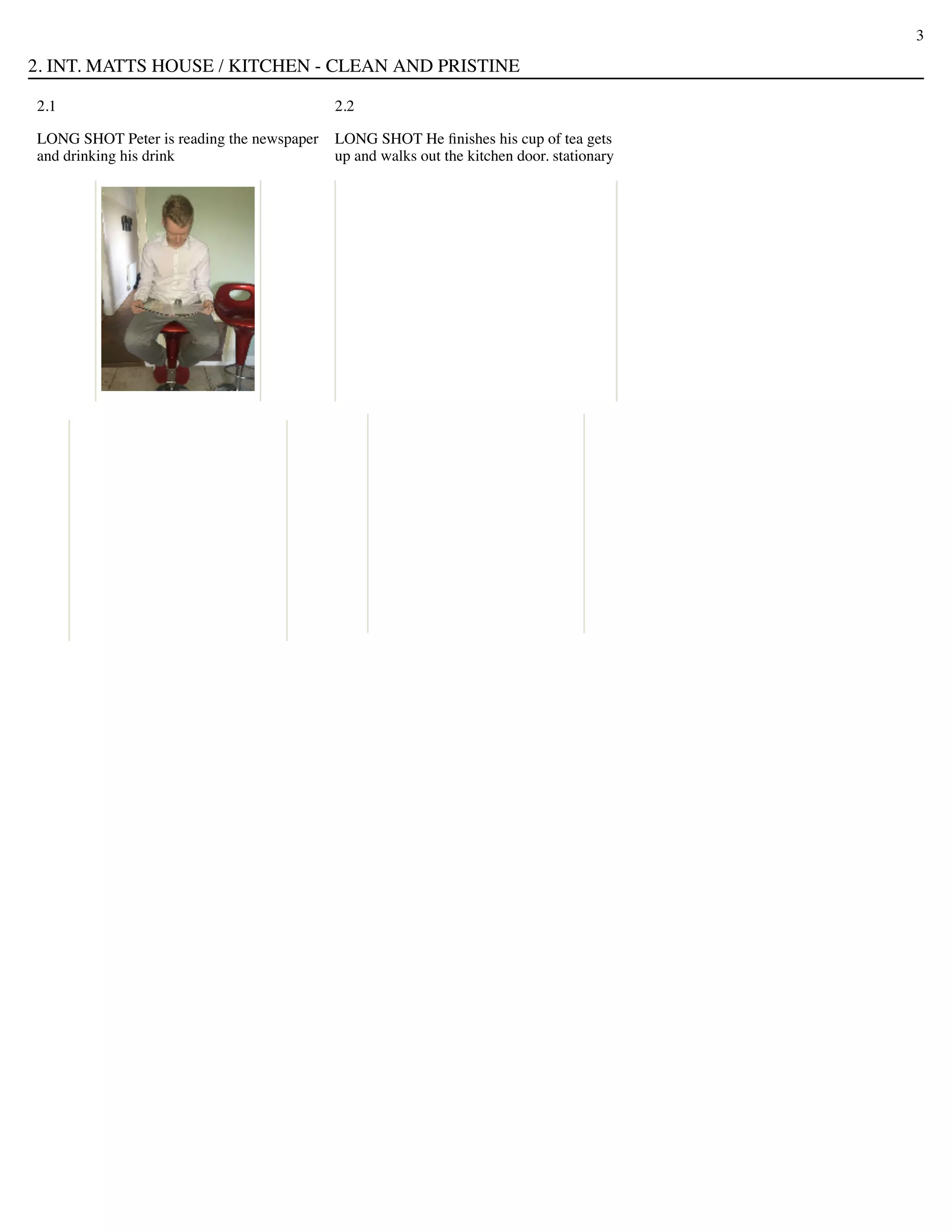 Storyboard crime thriller | PDF