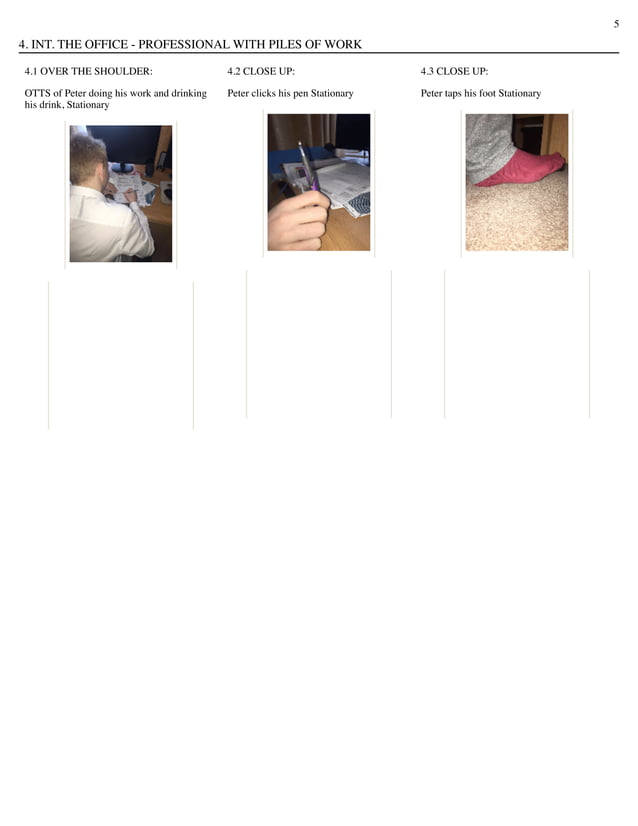 Storyboard crime thriller | PDF