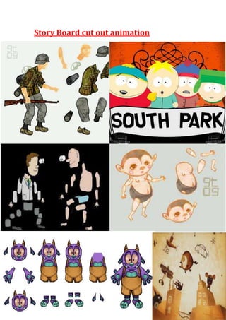 Story board cut out animation | DOCX