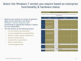 desktop os windows7 | PPT | Operating Systems | Computer Software and Applications