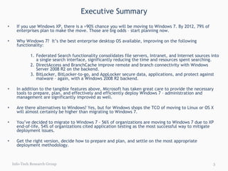 desktop os windows7 | PPT | Operating Systems | Computer Software and ...