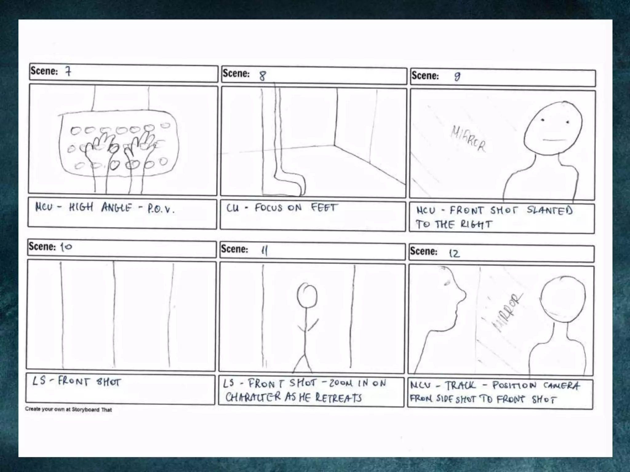 Storyboard development rough draft | PPTX