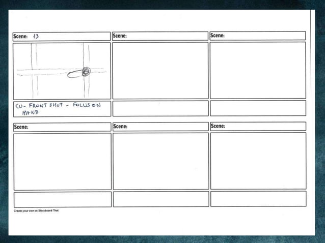 Storyboard development rough draft | PPTX