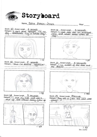 Storyboard draft page 4 | PDF