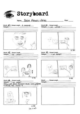 Storyboard draft page 7 | PDF