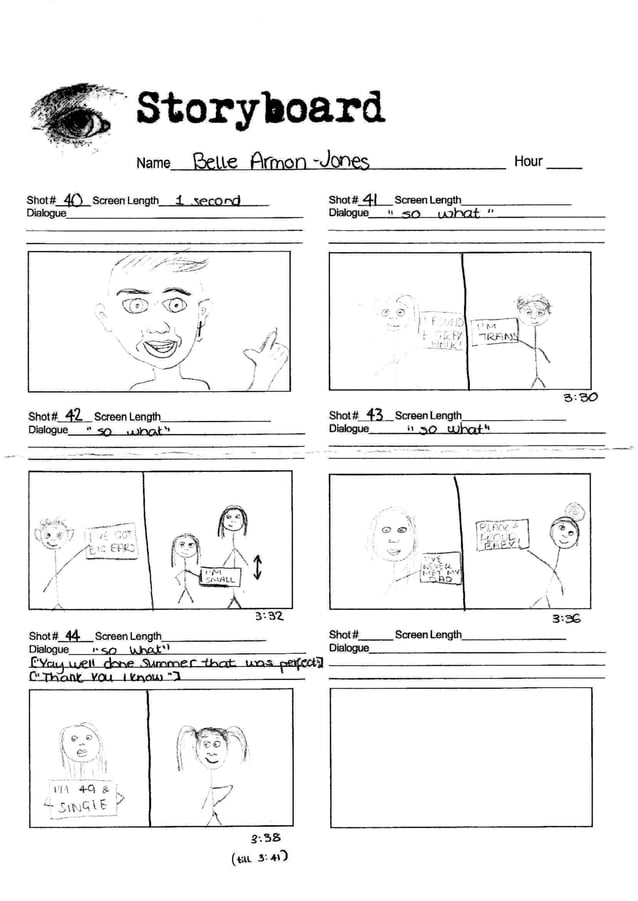 Storyboard draft page 7 | PDF