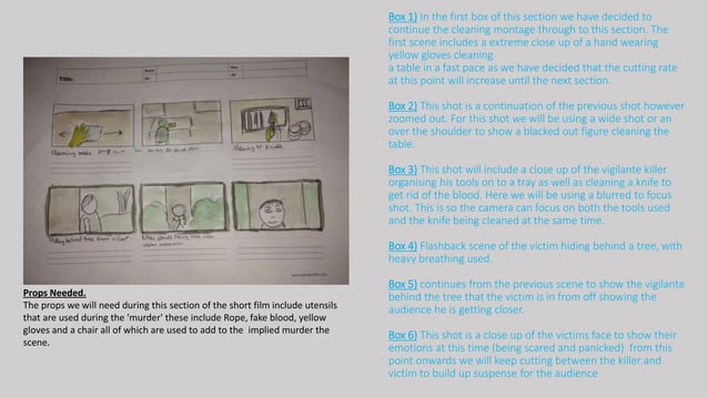Storyboard draft 1 | PPT