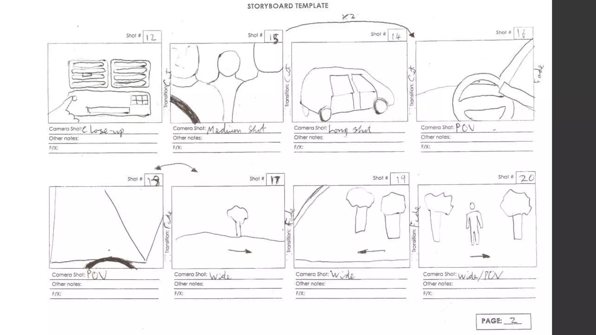 Storyboard (draft 2 update) | PPTX