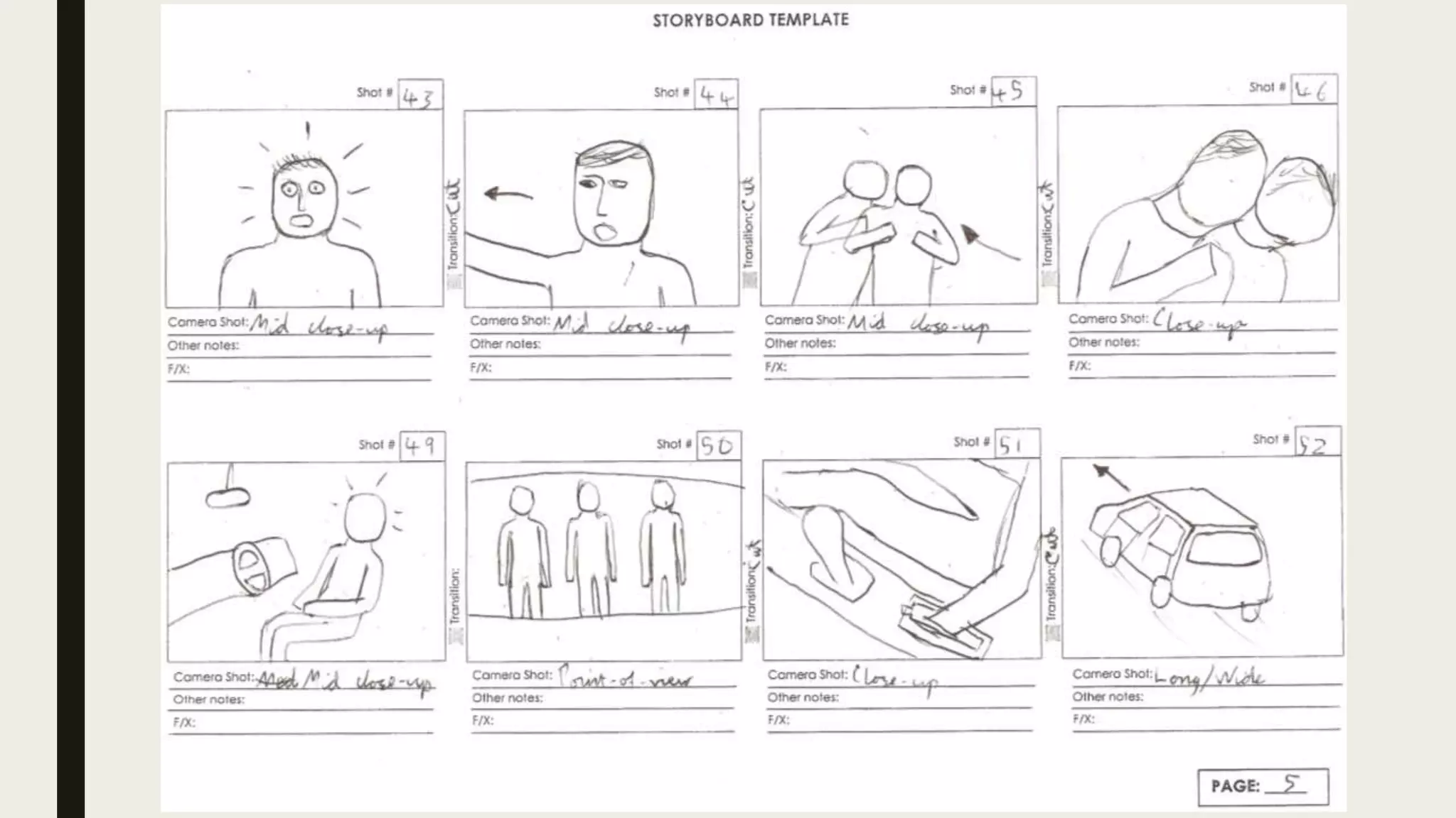 Storyboard (draft 3 update) | PPTX