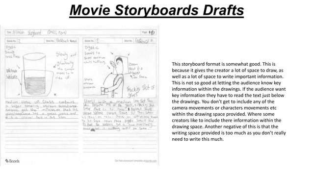 Storyboard drafts | PPT