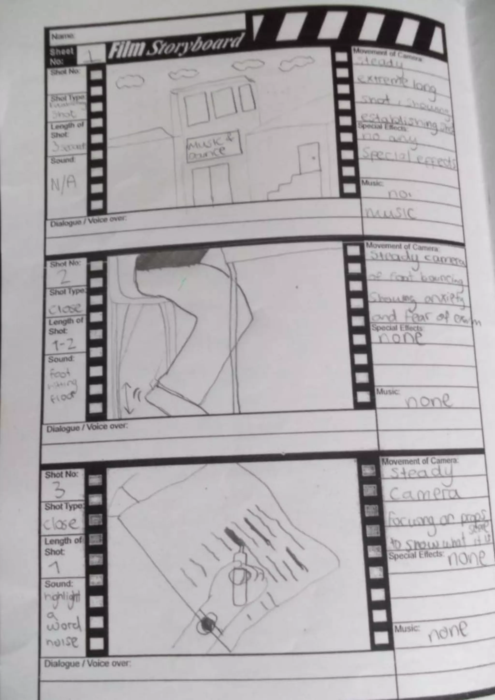 Storyboard edit to the meeting | DOCX